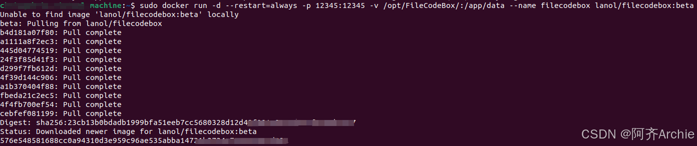 5分钟完成轻量级文件分享系统FileCodeBox本地部署与远程下载文件-CSDN博客