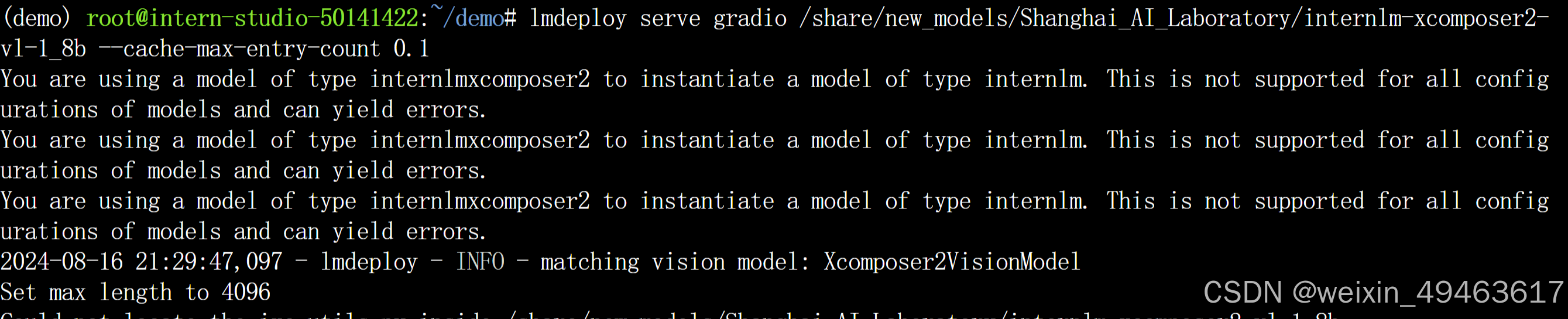 8G 显存玩转书生大模型 Demo（学习笔记）_笔记本 gpt模型 代码 8g-CSDN博客