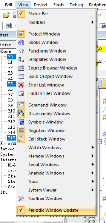 Keil 5常用Debug功能及方法简述_keil5的debug怎么用-CSDN博客