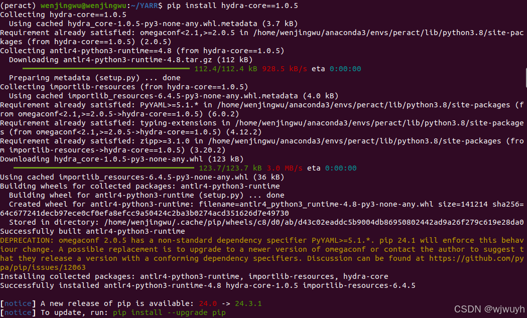 机械臂论文复现：PerACT_机械臂强化论文复现-CSDN博客