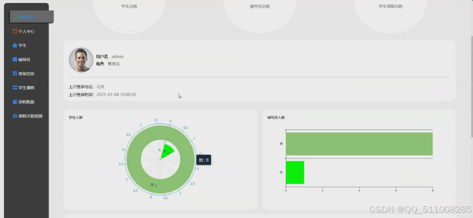 python+springboot+django/flask的大学生请假管理系统-CSDN博客