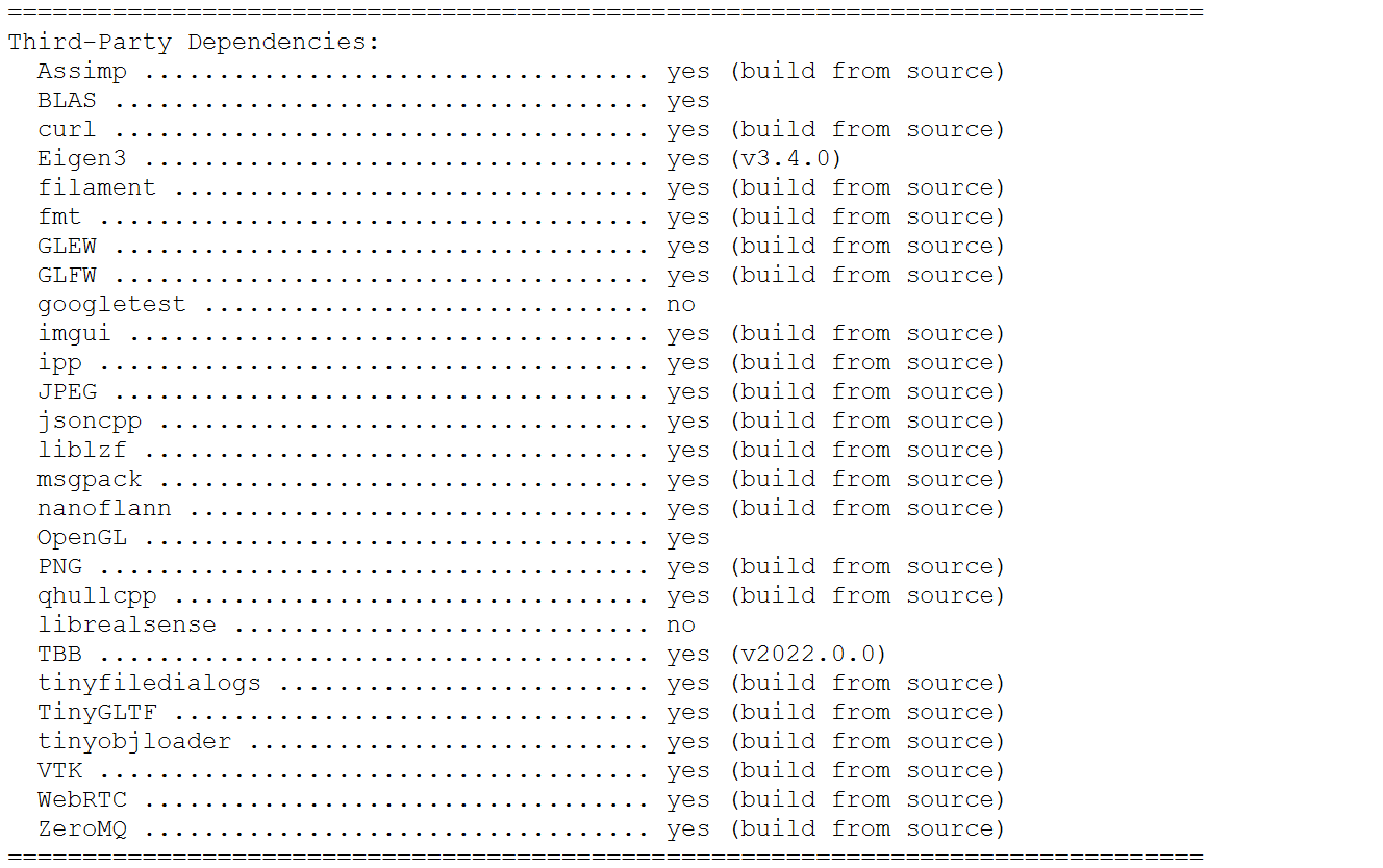 Win11 下编译 Open3D和Open3D-ML _open3d 编译-CSDN博客