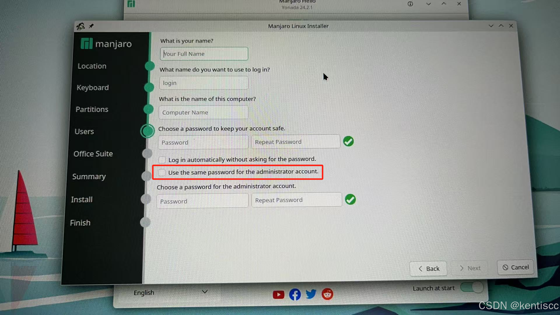 双系统Manjaro KDE的安装_manjaro安装-CSDN博客