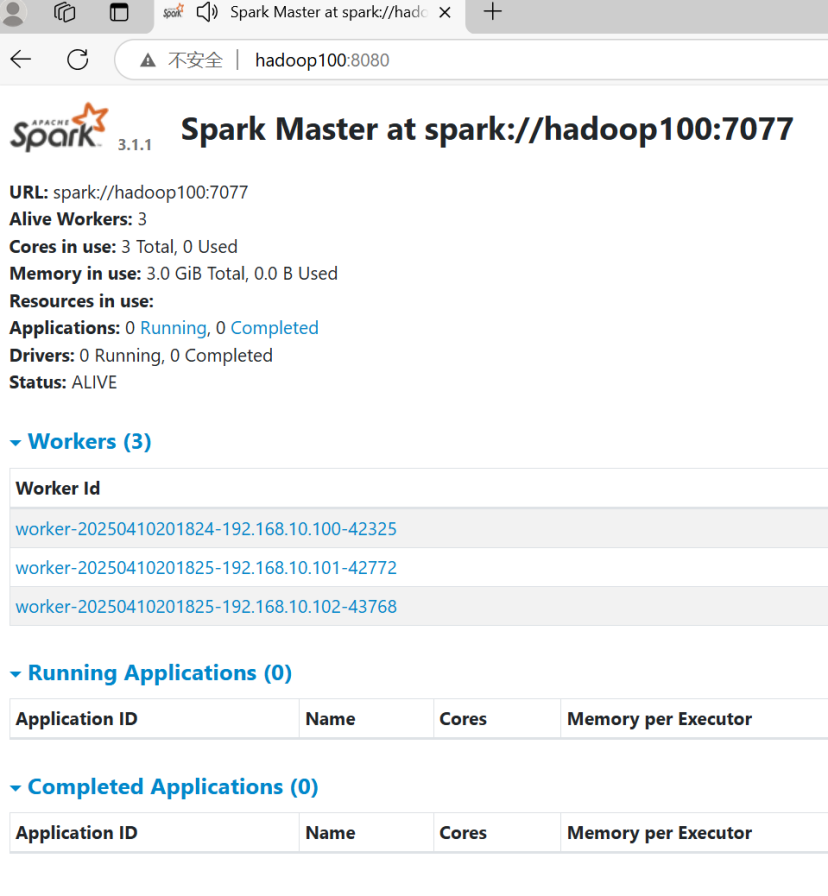 Standalone_spark standalone 启动-CSDN博客