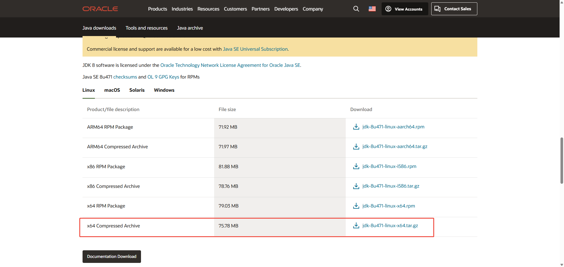 麒麟系统上安装jdk8详细步骤_jdk-8u471-linux-aarch64.tar.gz-CSDN博客