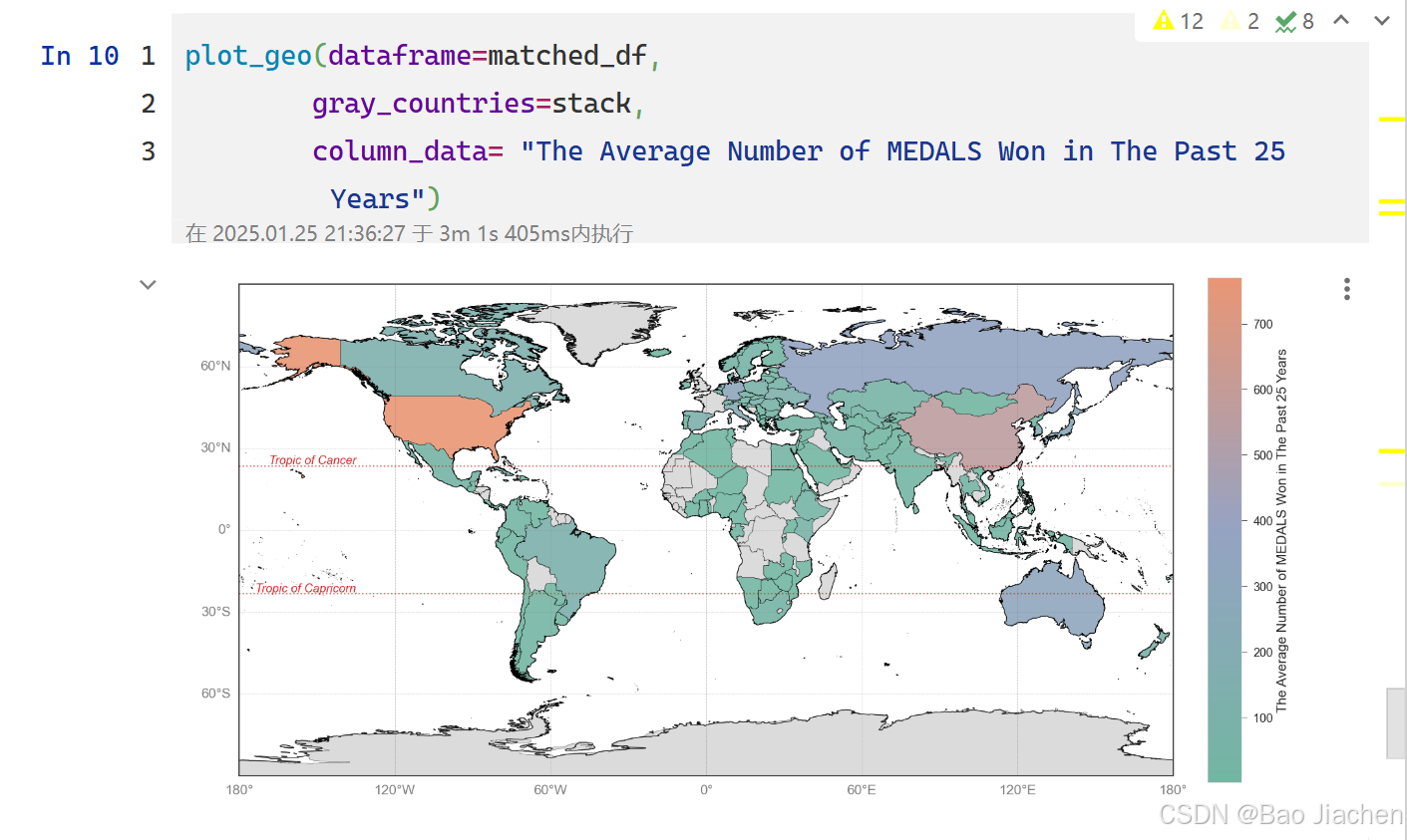 【Python高级绘图+世界地图】原创Geo工具包绘制“数据+世界地图”精美热力图（含JSON数据+中/英文自动匹配）_python绘制世界地图-CSDN博客