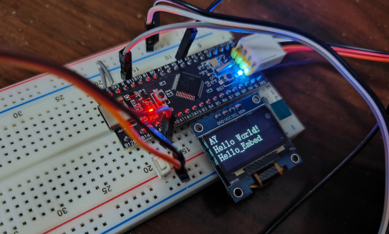 STM32HAL 快速入门（十二）：OLED 屏的使用与显示控制_stm32 hal oled-CSDN博客