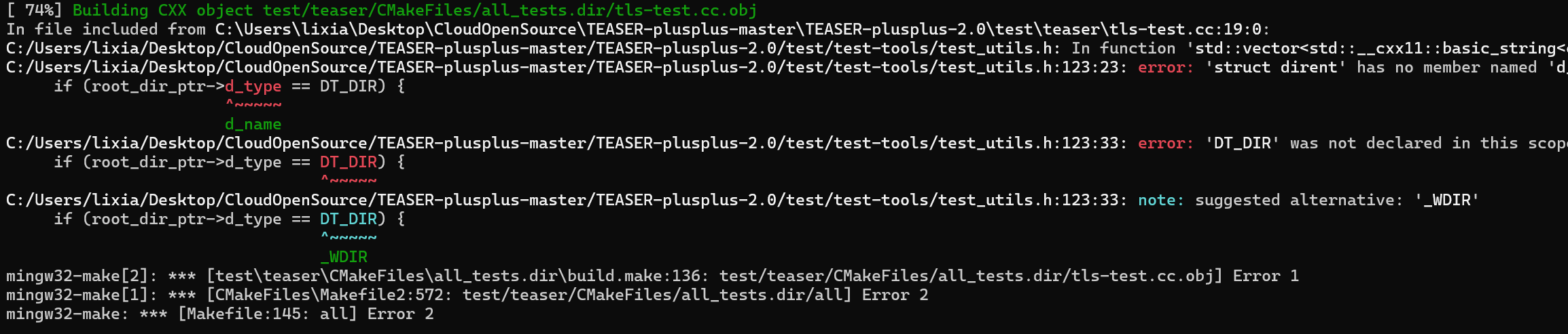 TEASER-plusplu Windows Mingw编译_teaser-plusplus-CSDN博客
