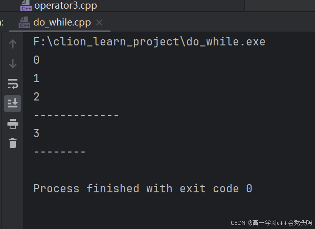 do...while 以及while和do...while的区别_c语言do while和while主要区别-CSDN博客
