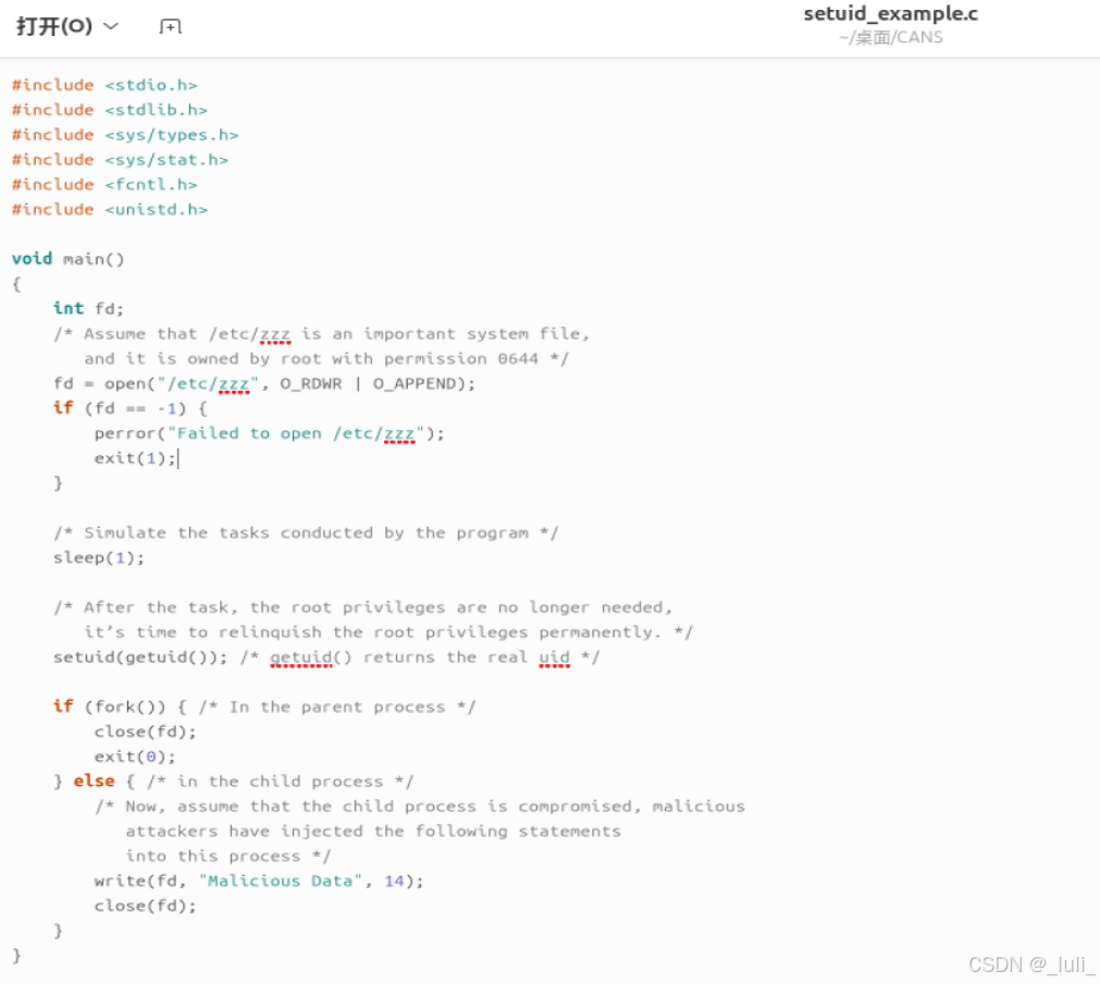 Set-UID程序漏洞_setuid-CSDN博客