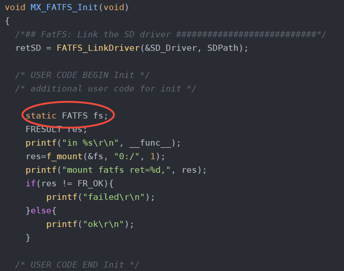 stm32h7调试cubemx生成的sdcard和fatfs默认代码，进入hardfault问题解决_cubemx u盘挂载fatfs 之后进入hardfault-CSDN博客