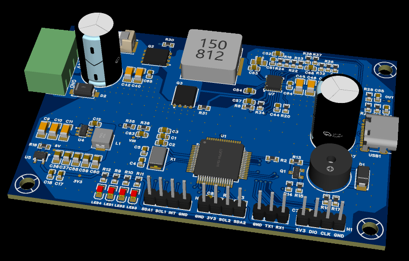 基于STM32G0 + TPS55288的PD 60W快充电源_60w电源方案-CSDN博客