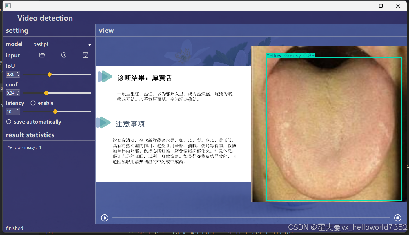 yolov8/9/10/11模型在中医舌苔分类识别中的应用【代码+数据集+python环境+GUI系统】_舌苔数据集-CSDN博客
