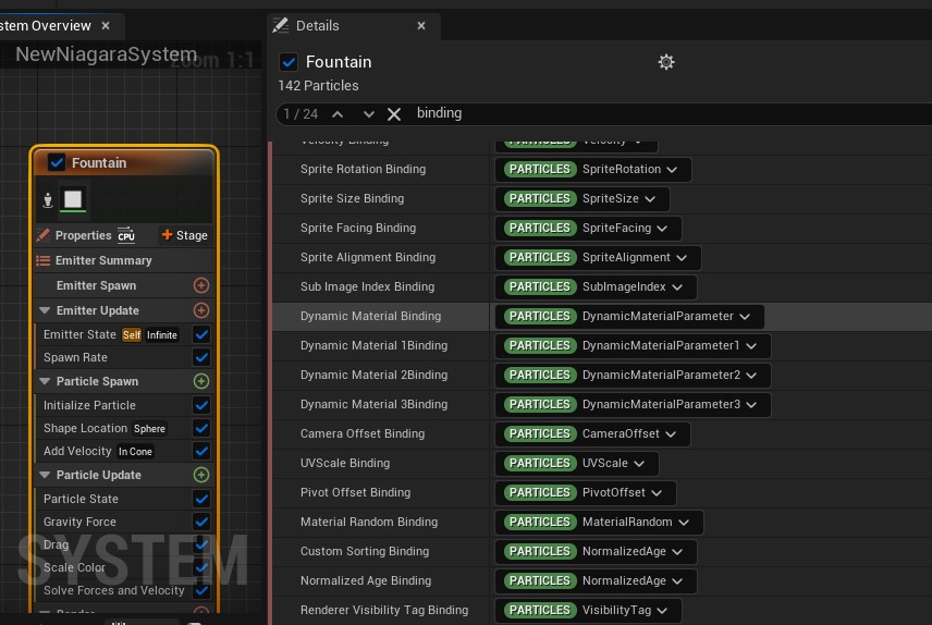 Unreal Niagara技巧小记_niagara脚本dynamicmaterialparameter-CSDN博客