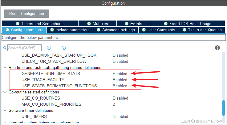 FreeRTOS查看任务CPU占用率及剩余内存 HAL库STM32_freertos查看内存占用率-CSDN博客
