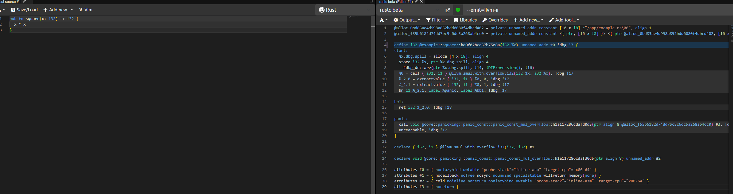 LLVM IR中间表达详解_llvm ir load store的语义-CSDN博客
