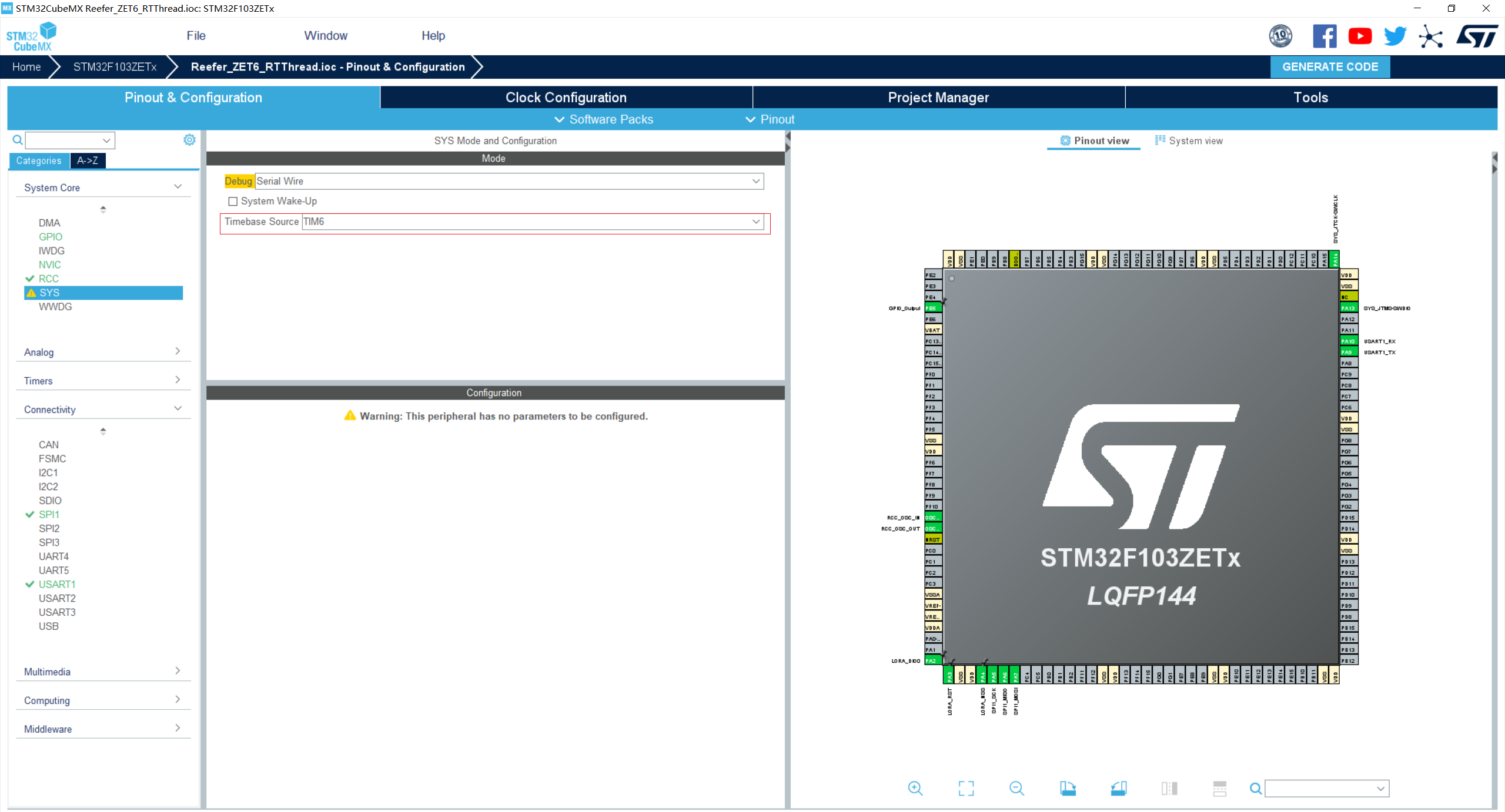 【保姆级】手把手教你使用 CubeMX + Keil 移植 RT-Thread Nano (基于STM32F103ZET6)_keil rt-thread-CSDN博客