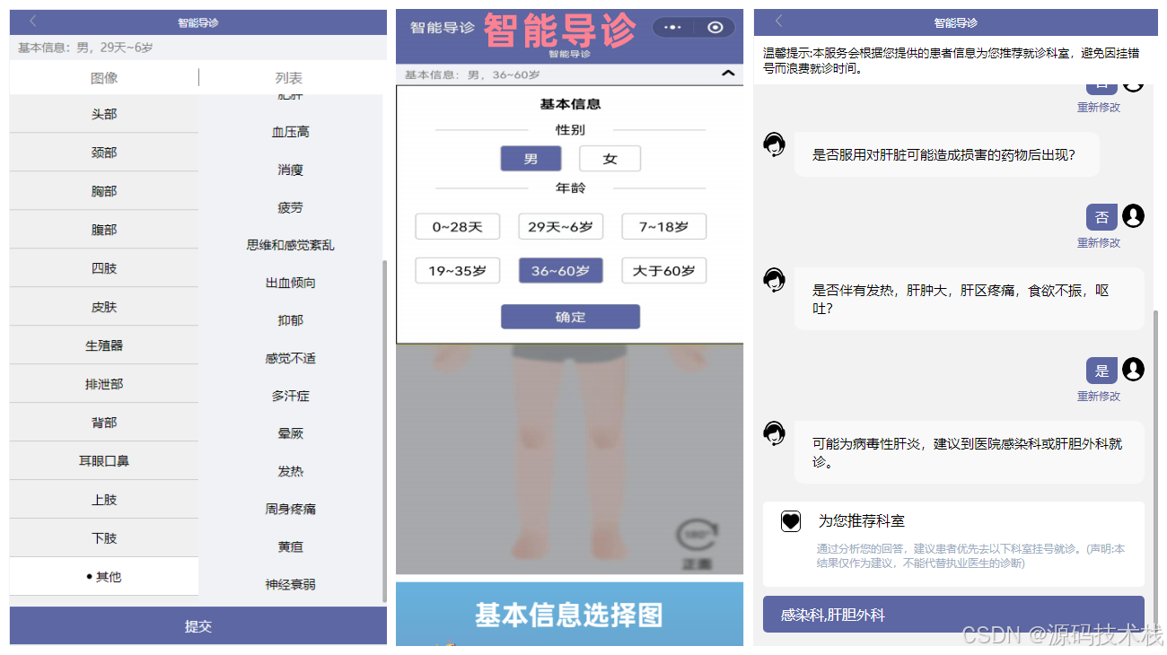Springboot医院智能导诊问诊全流程系统源码 支持小程序h5springai 辅助诊断及健康指导实现流程 Csdn博客