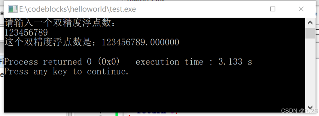 C语言的一次简单练习（float,double,printf,scanf,int,const...）_c printf float-CSDN博客