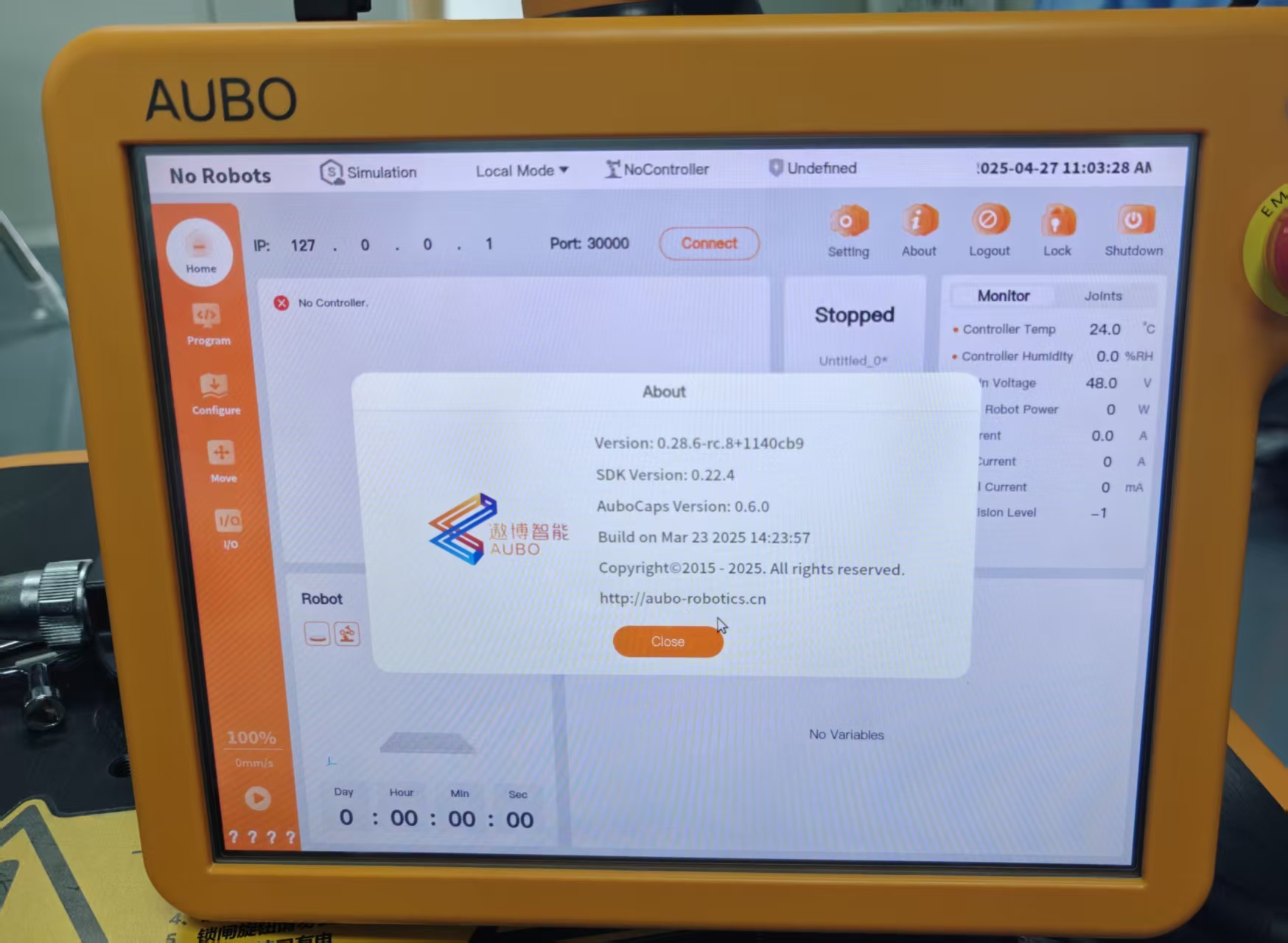 AUBO傲博机械臂系统升级 PE-＞ARCS_arcs系统-CSDN博客