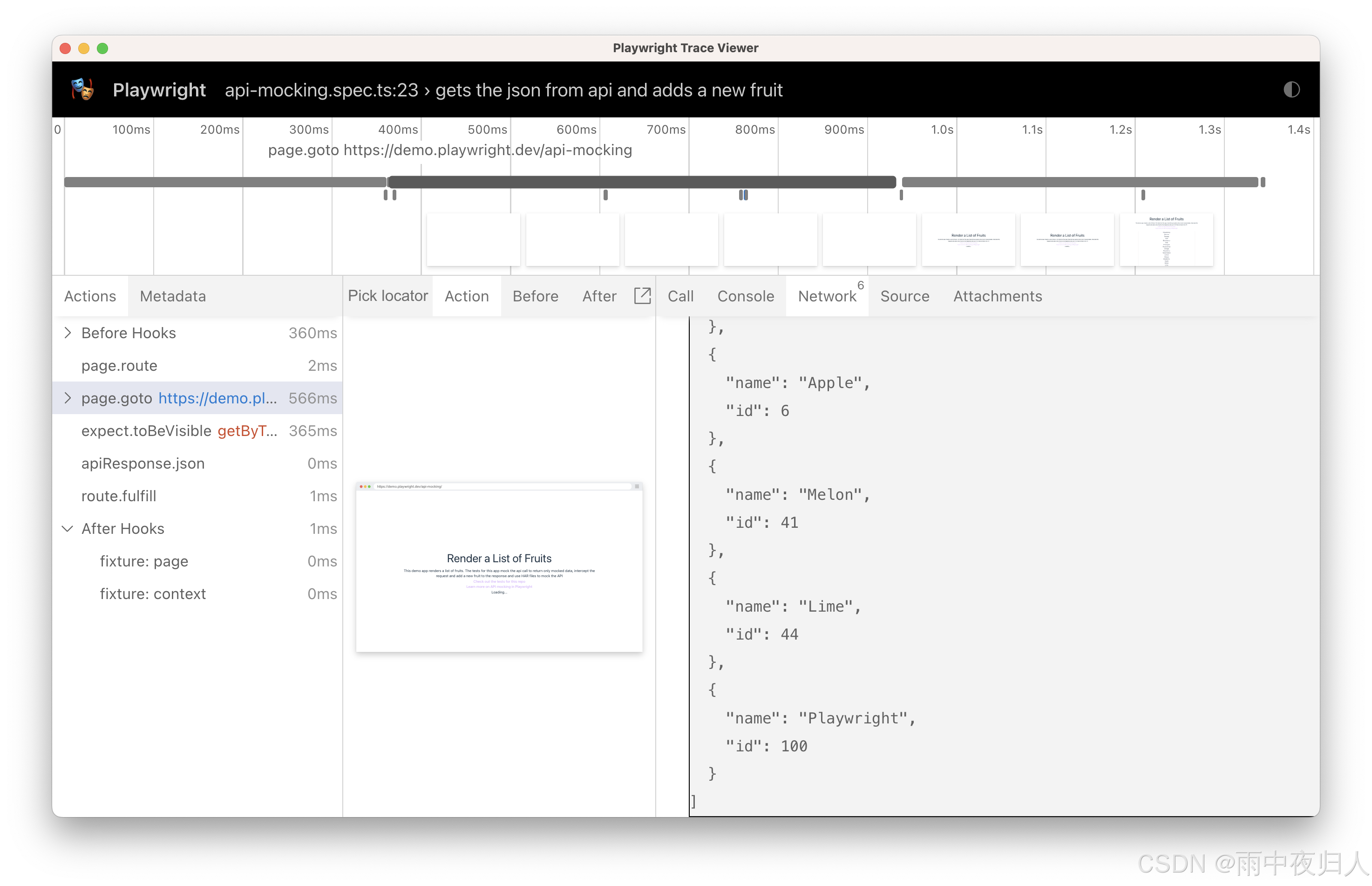 自动化测试工具playwright中文文档-------26.Mock APIs_playwright 文档-CSDN博客