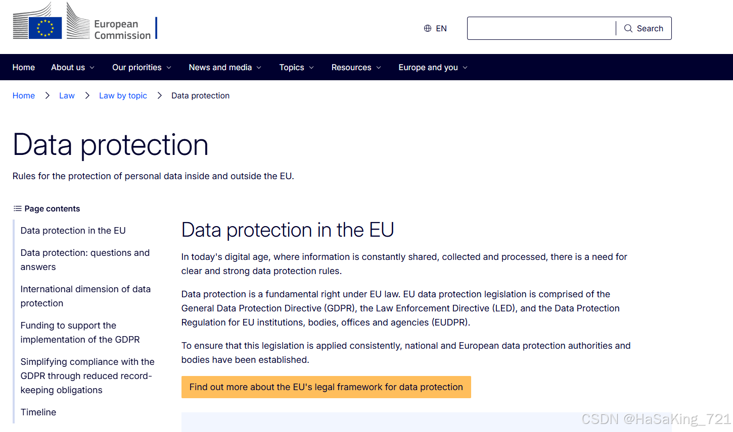 GDPR法规解读（欧盟-通用数据保护条例）_欧盟gdpr每条内容-CSDN博客