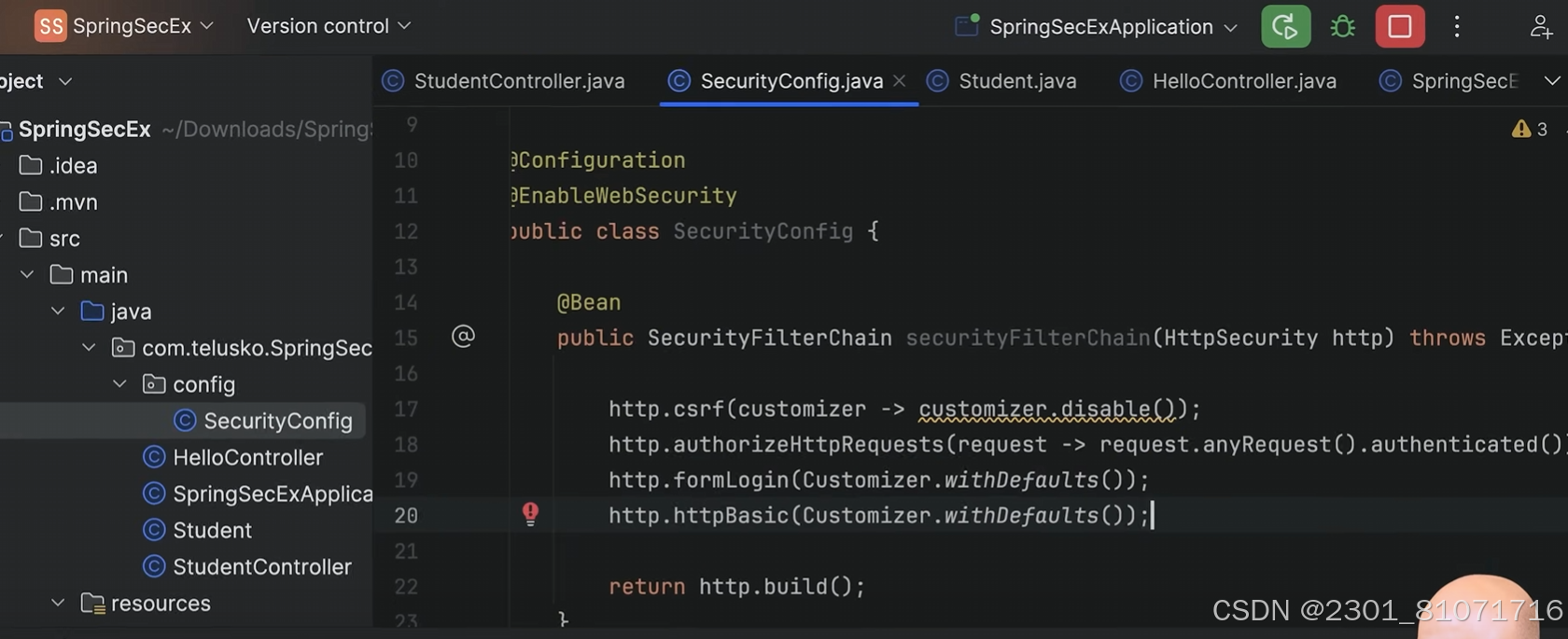 Spring Security 6 with SpringBoot_springsecurity6-CSDN博客