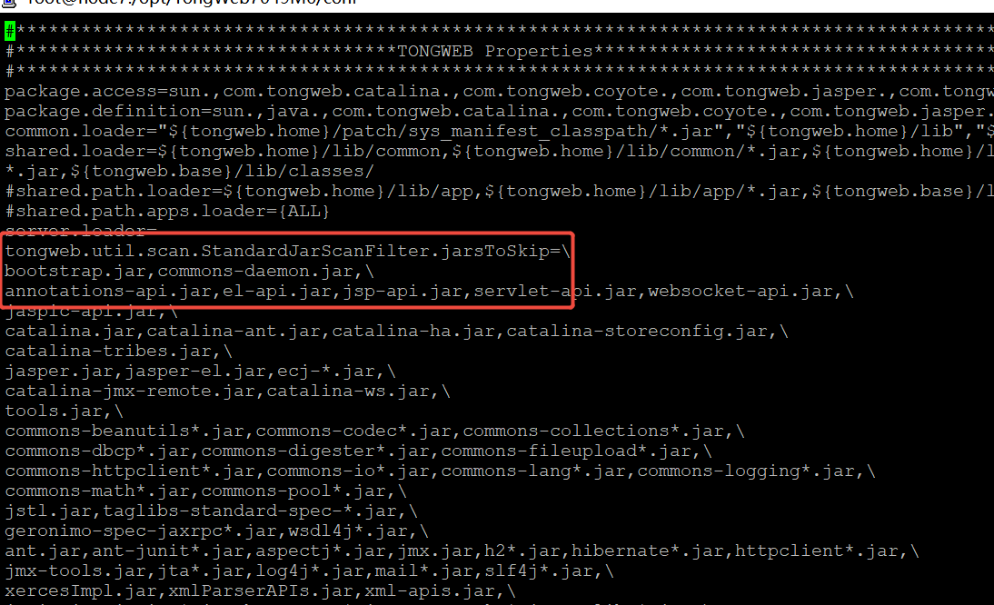 Tongweb7 应用报错 Unable to create annotation scanner for web module **_unable to create scanner foe ...