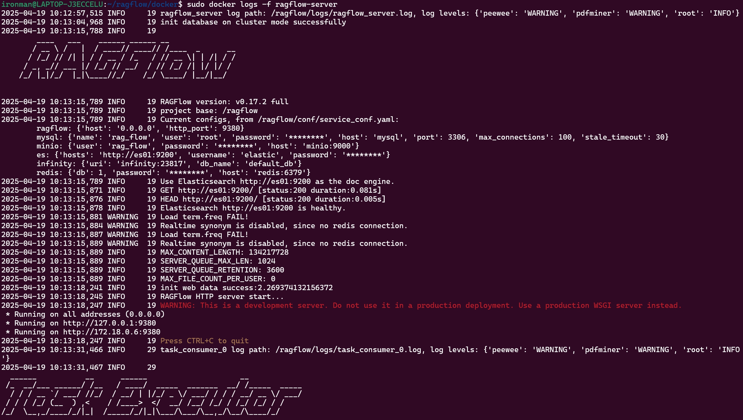 WSL2+Ubuntu22.04下，如何部署RAGFlow知识库_wsl2安装ubuntu ragflow-CSDN博客
