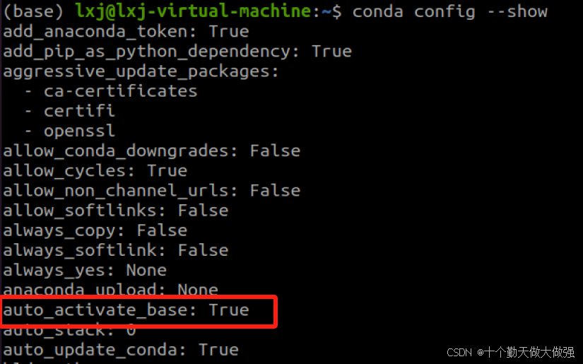 Linux系统主机名字前多了 (base)，如何取消_linux (base)-CSDN博客