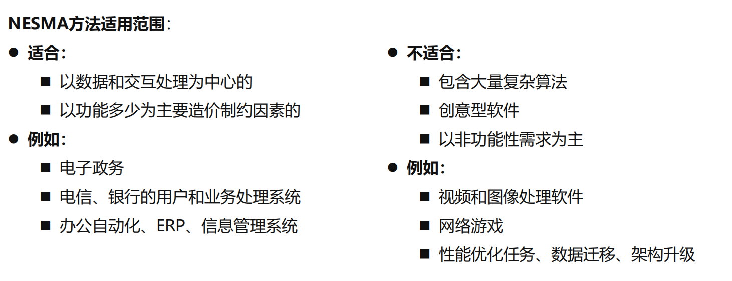 NESMA三种场景的功能点估算方法详解及分析_nesma估算法-CSDN博客