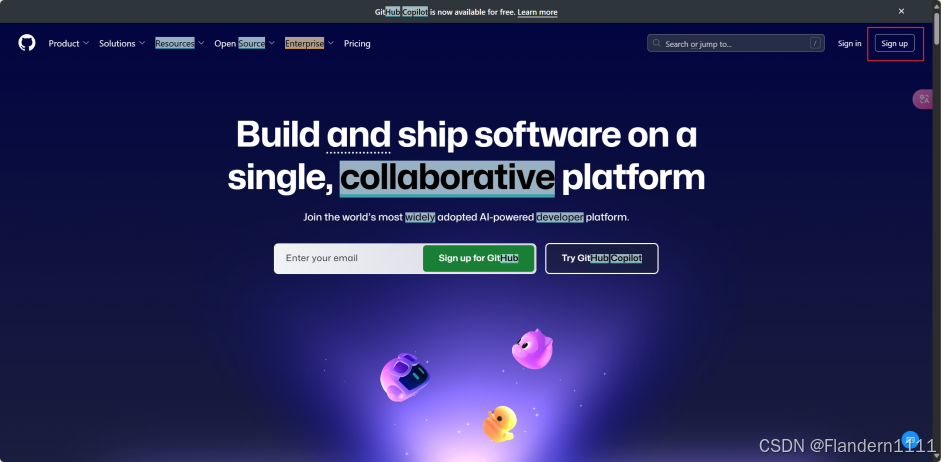 GitHub注册，登录以及访问_github登录-CSDN博客
