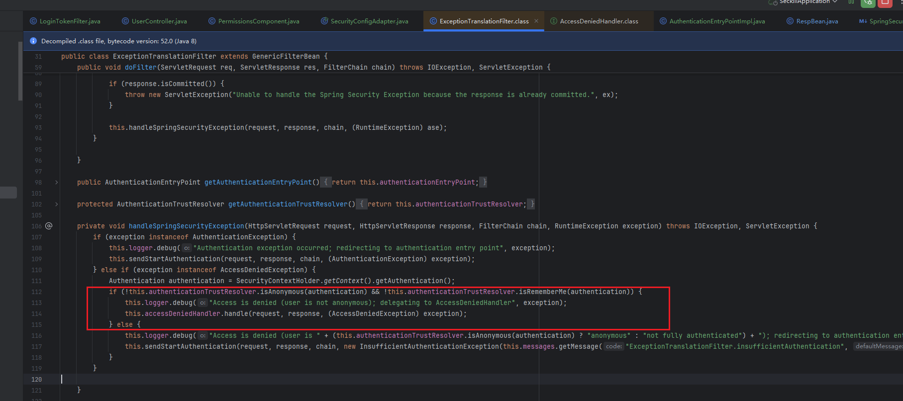 Security自定义异常处理控制器_securityfilterchain配置自定义异常处理器-CSDN博客