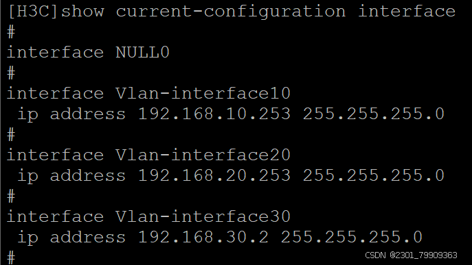 H3C CLOUD LAB基础实验 使用两台具有路由功能三层交换机，进行不同VLAN下PC的通信_h3c cloud lab使用教程-CSDN博客