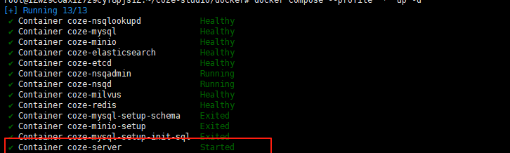 Windows下的Coze-Studio开源项目本地部署踩坑环节_coze studio 本地知识库-CSDN博客