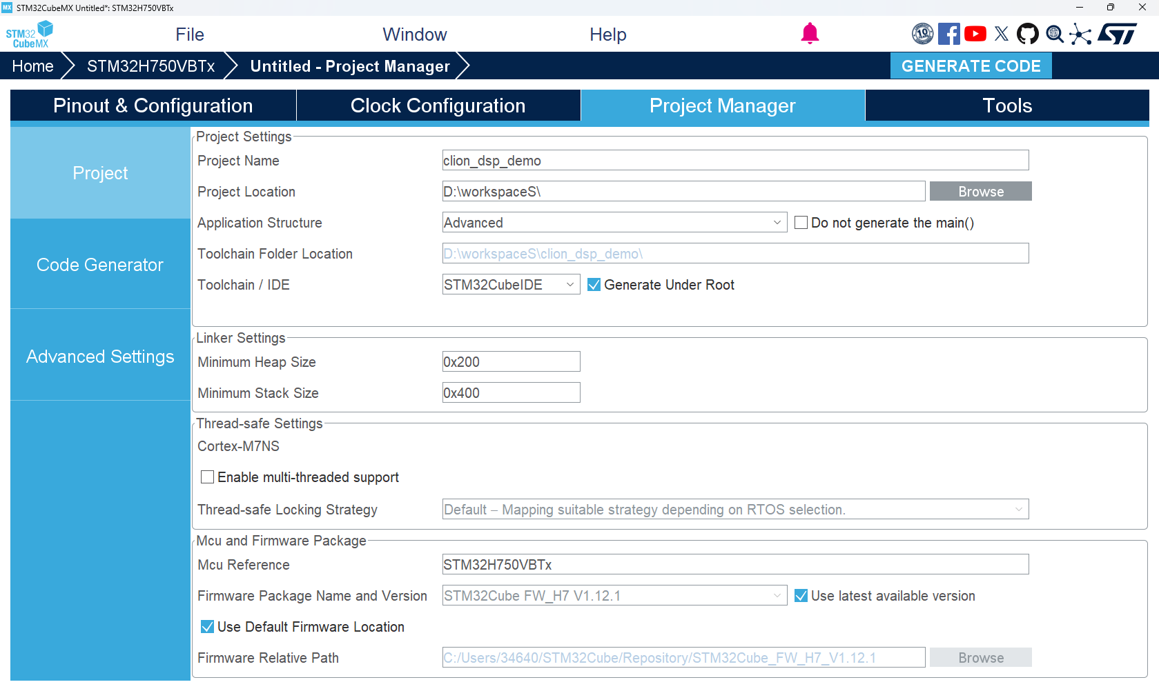 Clion开发stm32:配置dsp库_clion添加dsp-CSDN博客