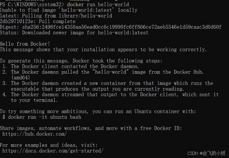 Docker安装教程-windows_docker安装windows-CSDN博客
