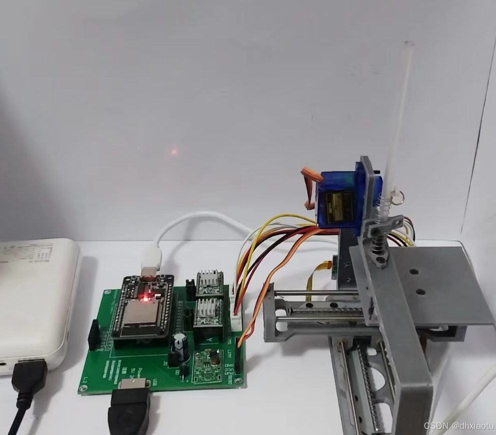 ESP32入门教程(五)ESP-32 WROOM开发板移植GRBL写字机(绘图仪/CNC)程序_esp32 写字机-CSDN博客