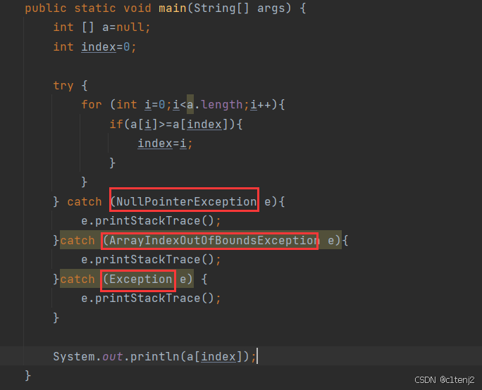 异常exception throw与throws final和finally 自定义异常_finally throw exception-CSDN博客