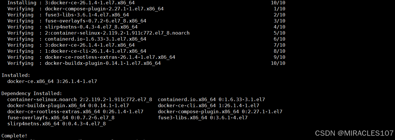 docker报错：Error downloading packages_error downloading packages: 1:docker-ce-cli-26.1.4-CSDN博客