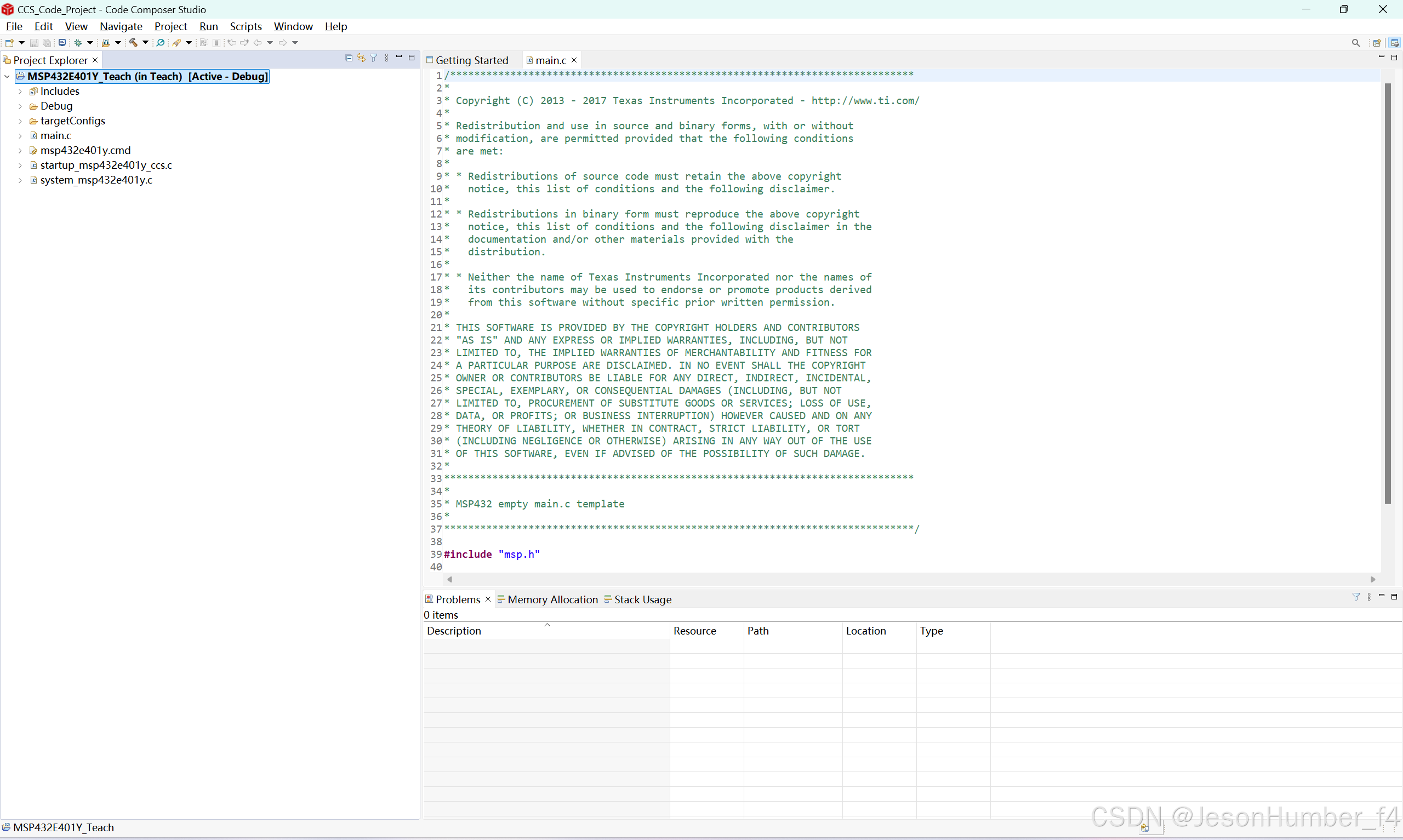 Code Composer Studio的环境配置（CCS12.7.1）（以MSP432E401Y及其官方SDK导入配置）-CSDN博客