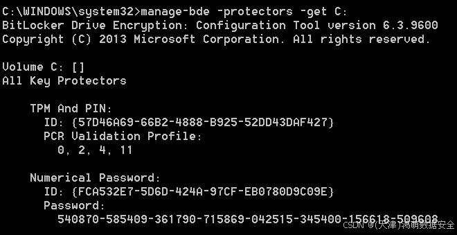 如何使用内存镜像解密 BitLocker_怎么读取 tmp bitlocker-CSDN博客