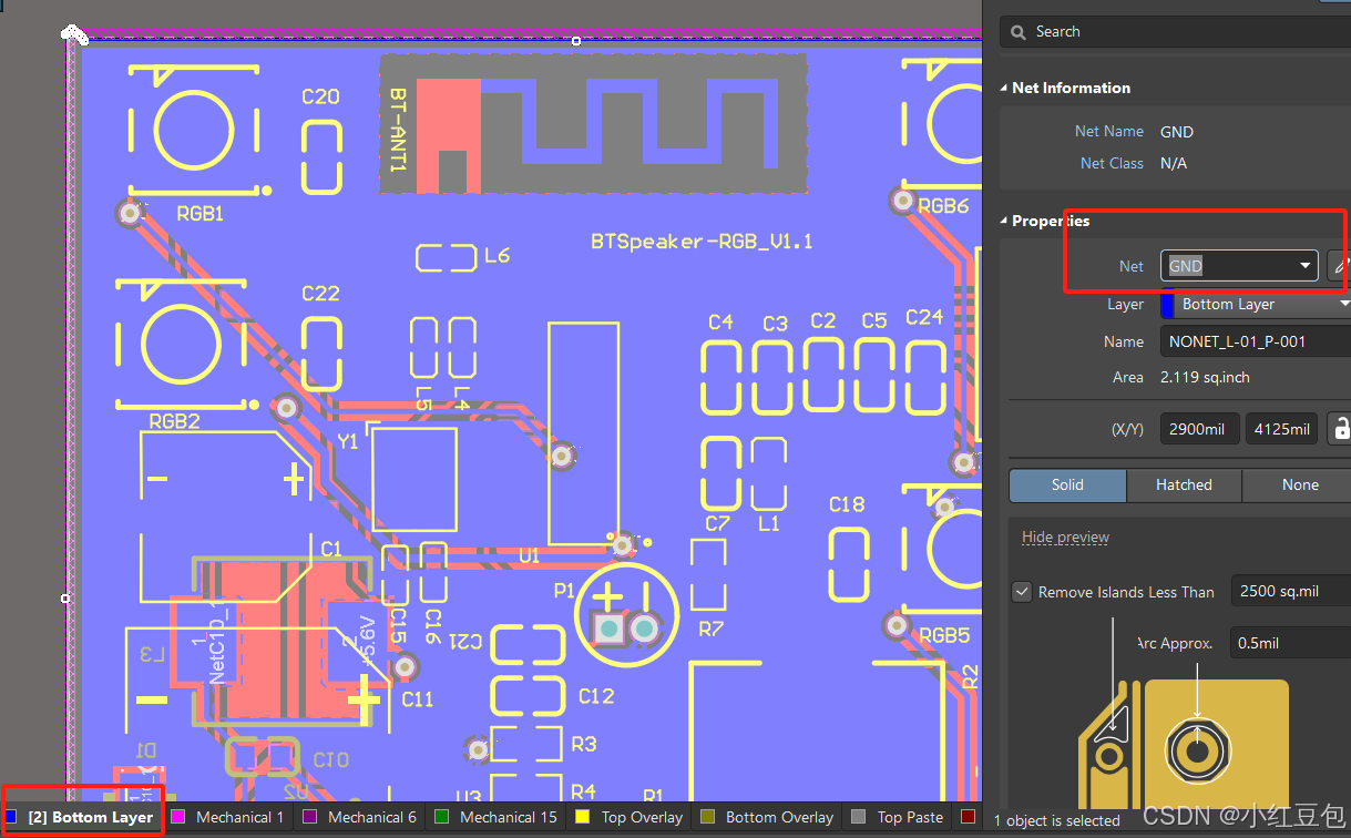 硬件 AD21 PCB缝合孔的使用，设置删除孤岛铜、死铜_ad缝合孔-CSDN博客