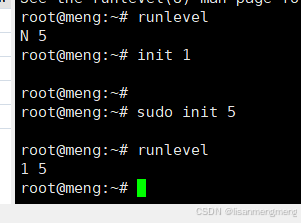 runlevel 命令介绍和使用案例-CSDN博客