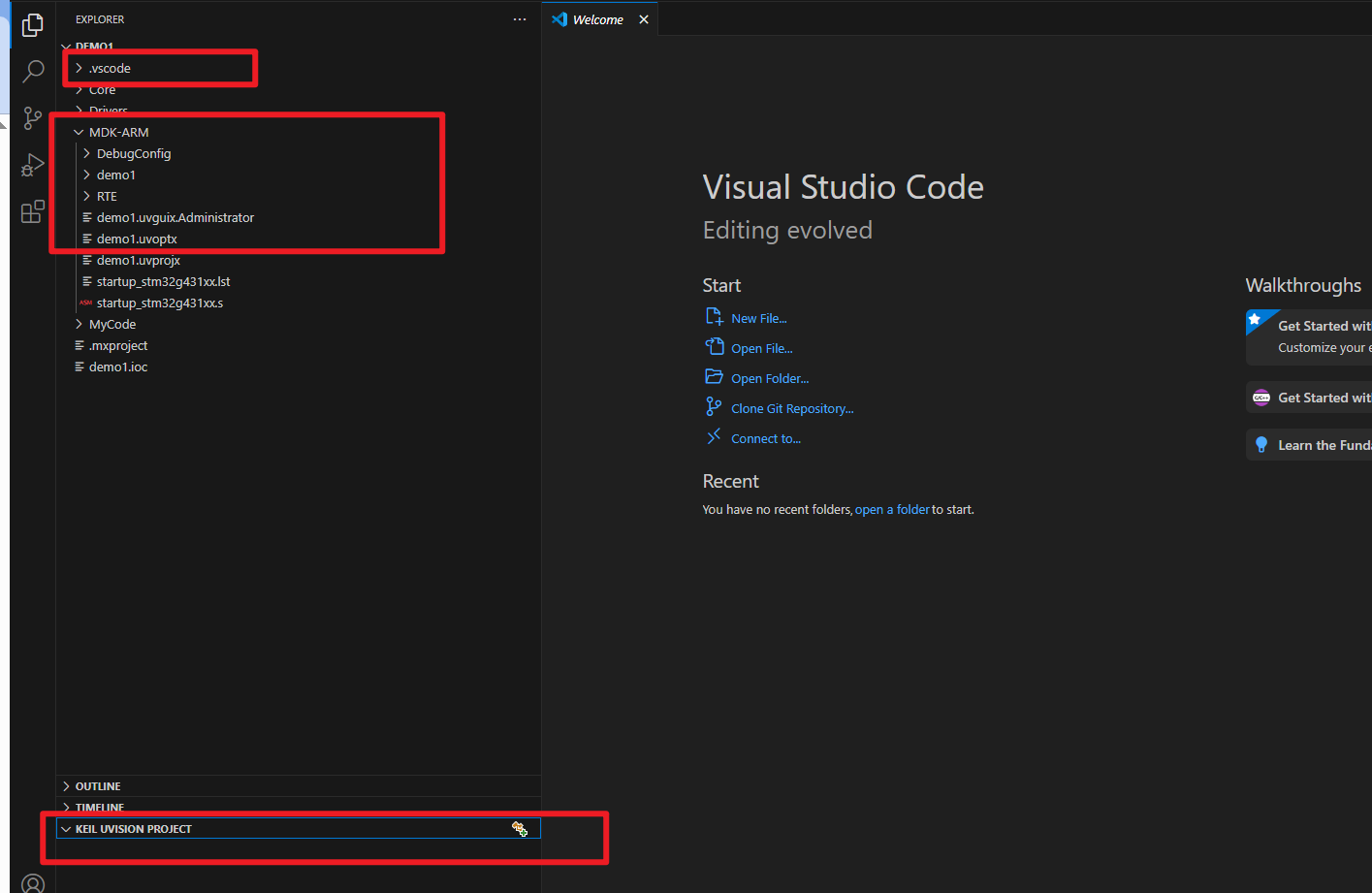vscode打开keil工程红色波浪线解决方案-CSDN博客