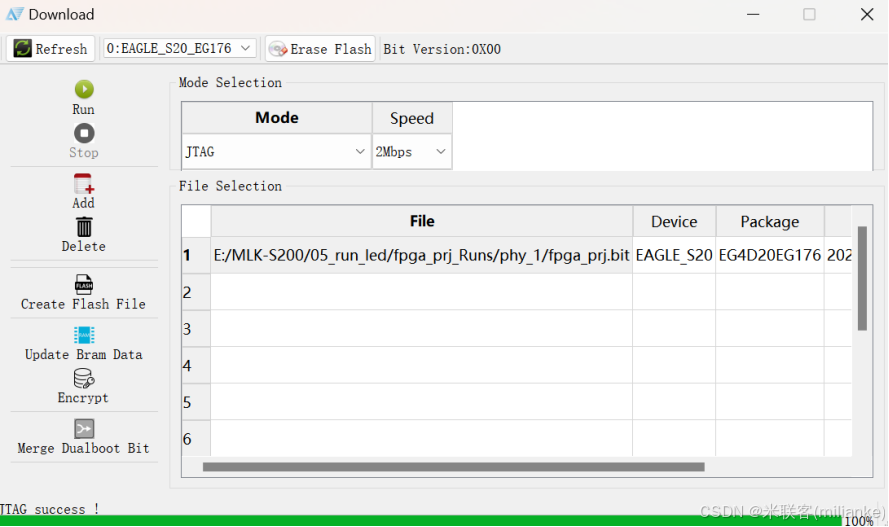 [米联客-安路-EG4D] FPGA基础篇连载-05 FPGA流水灯实验_milianke 2022 fpga 课程-CSDN博客