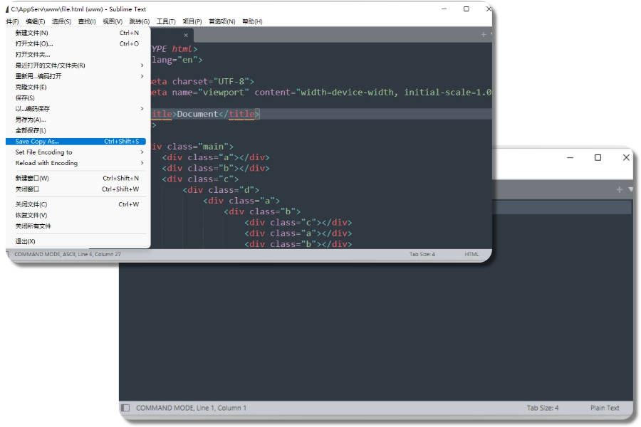 Sublime Text 4 下载安装+汉化完整教程（2025图文保姆级指南）｜含免费版下载地址_sublime text汉化免费-CSDN博客