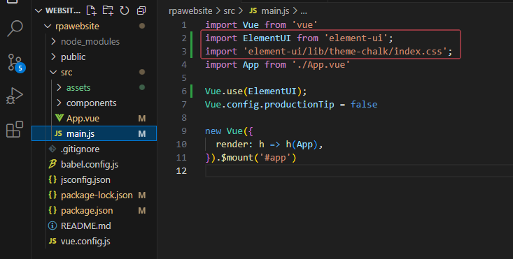 VUE+Element环境搭建_vue2+elementui vscode-CSDN博客