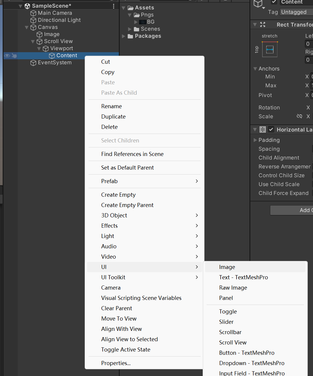 Spade5『使用Unity组件 Scroll View』-CSDN博客