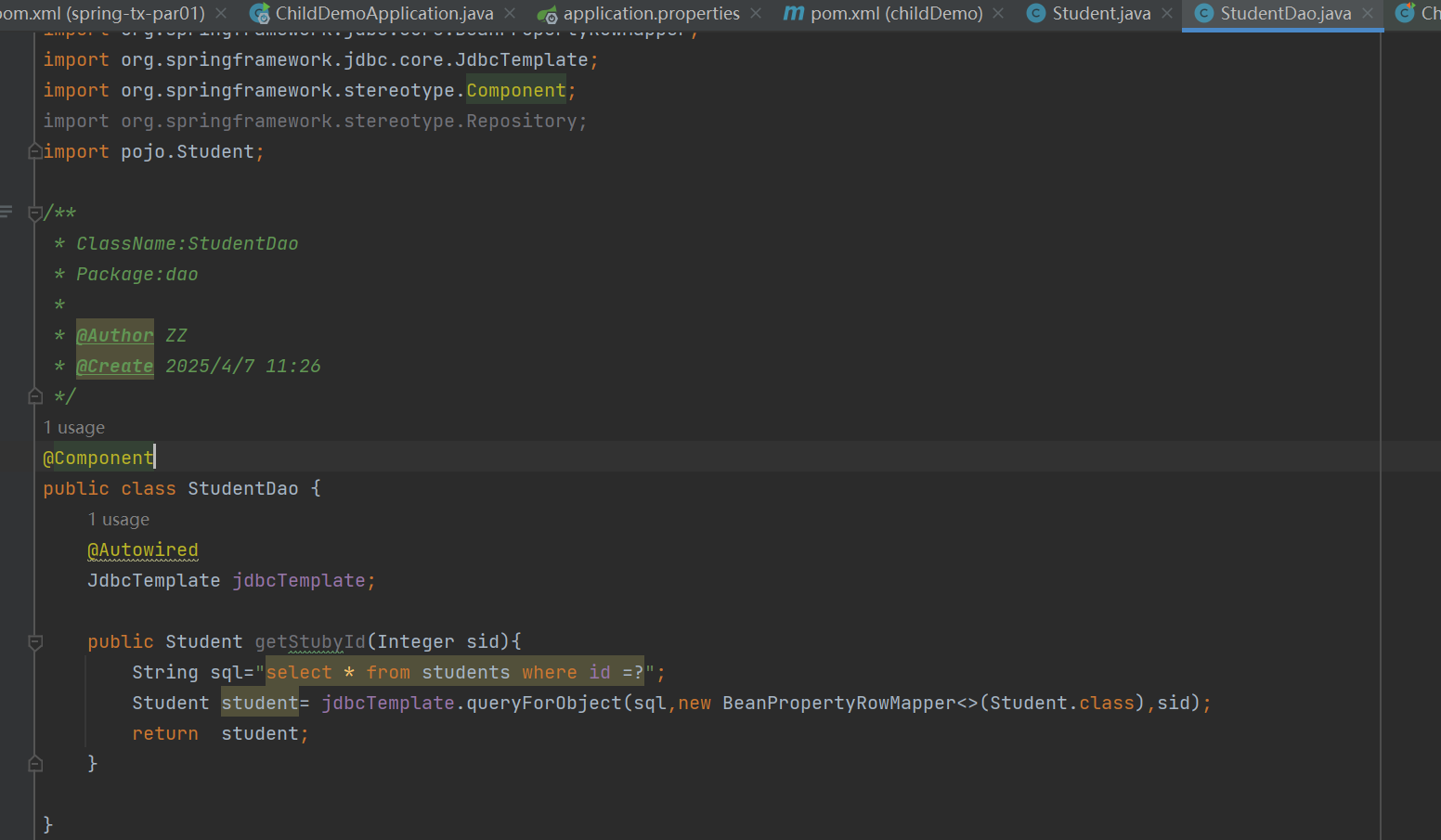 《关于我独自学习springboot这件事》之 报错已解决：Unsatisfied dependency expressed through field-CSDN博客